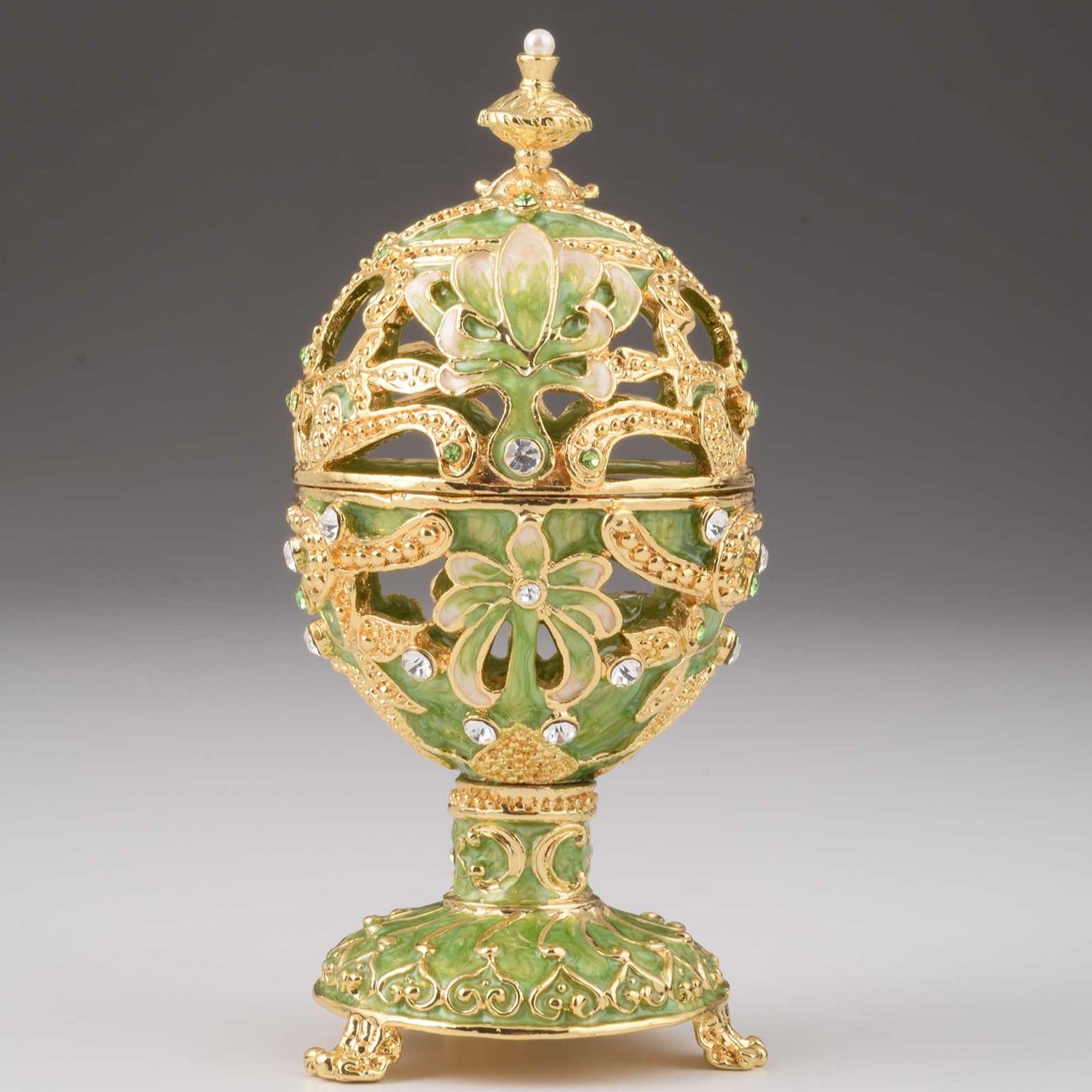 Green & Gold Faberge Egg